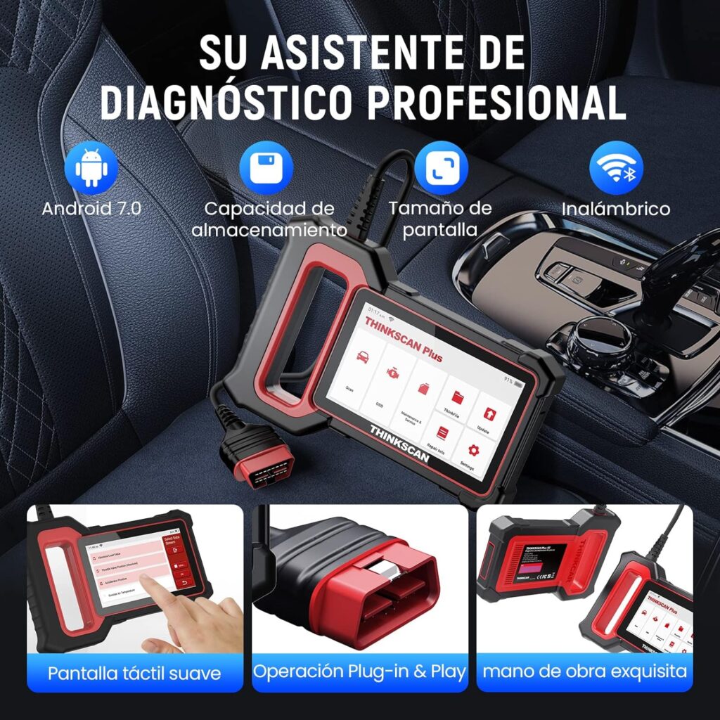 Escáner Automotriz Thinkcar Thinkscan Plus S7 - TUESCANERAUTOMOTRIZ