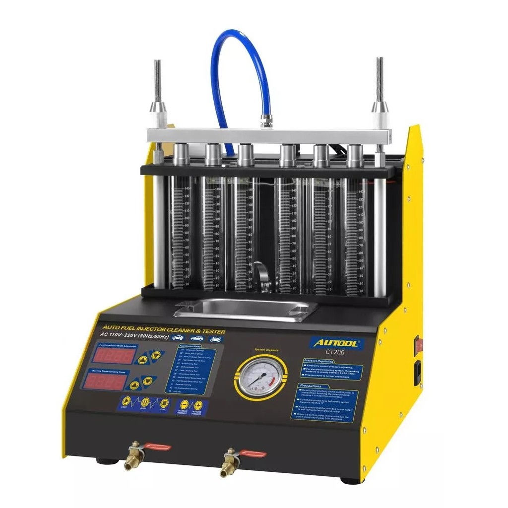 Máquina De Limpieza Inyectores Autool Ct200 - TUESCANERAUTOMOTRIZ